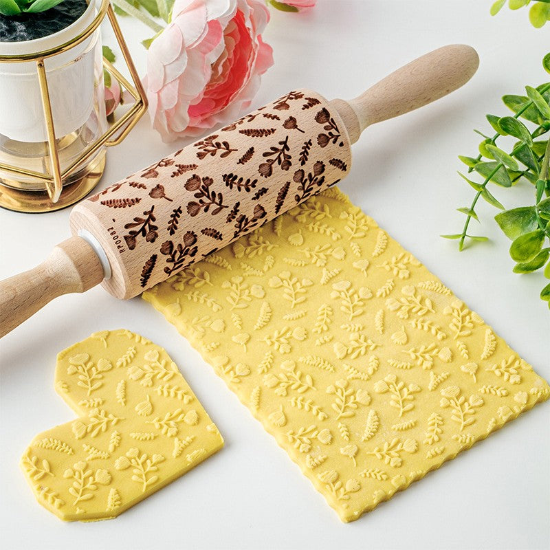Home Printing Pattern Rolling Pin – Kitchen Kings